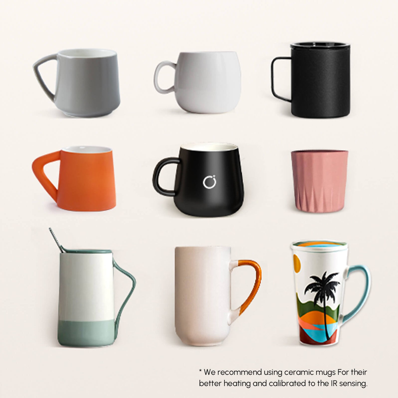 Heated Coaster - Coffee Warmer - smart & precise | ikago